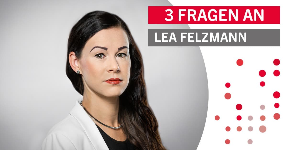 Ein Tag mit... Drei Fragen an Lea Felzmann - items GmbH & Co. KG
