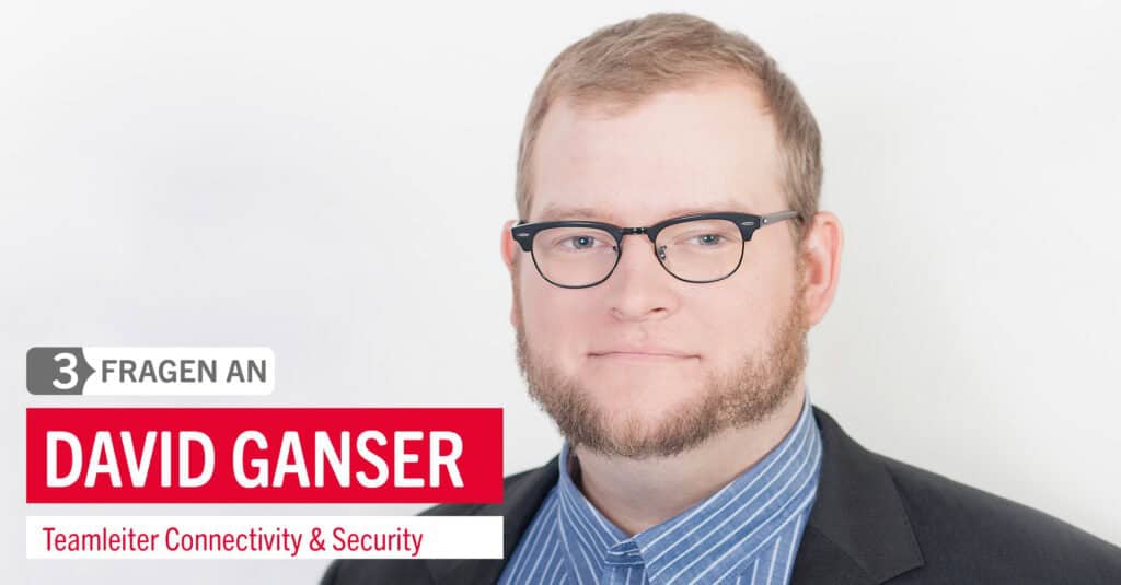 Ein Tag mit… Drei Fragen an David Ganser - items GmbH & Co. KG